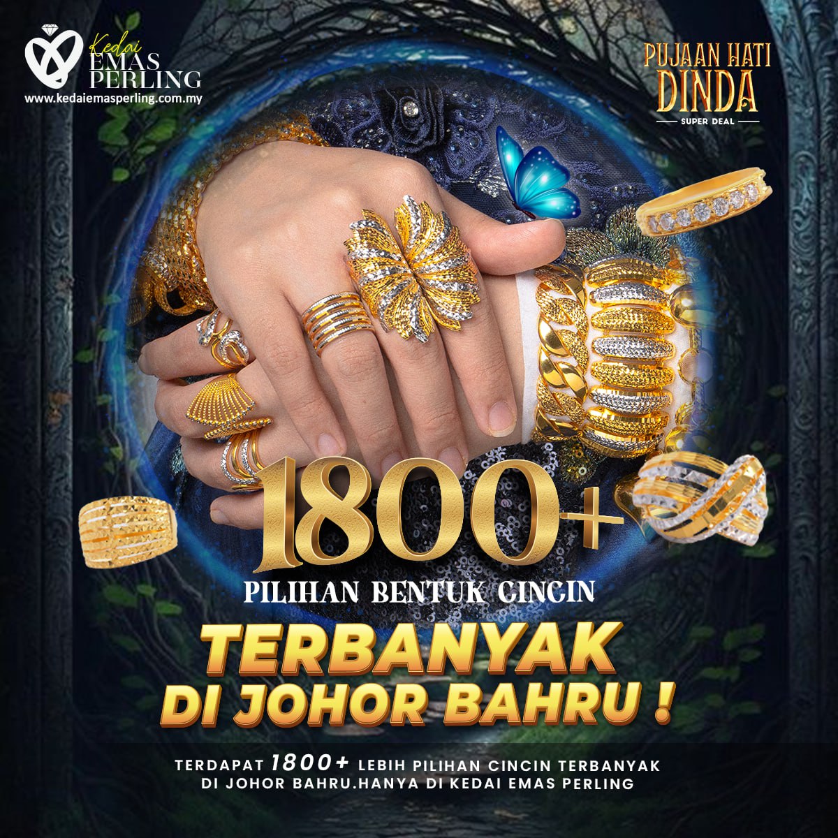 Kedai Emas Perling | Emas Trendy Harga Friendly