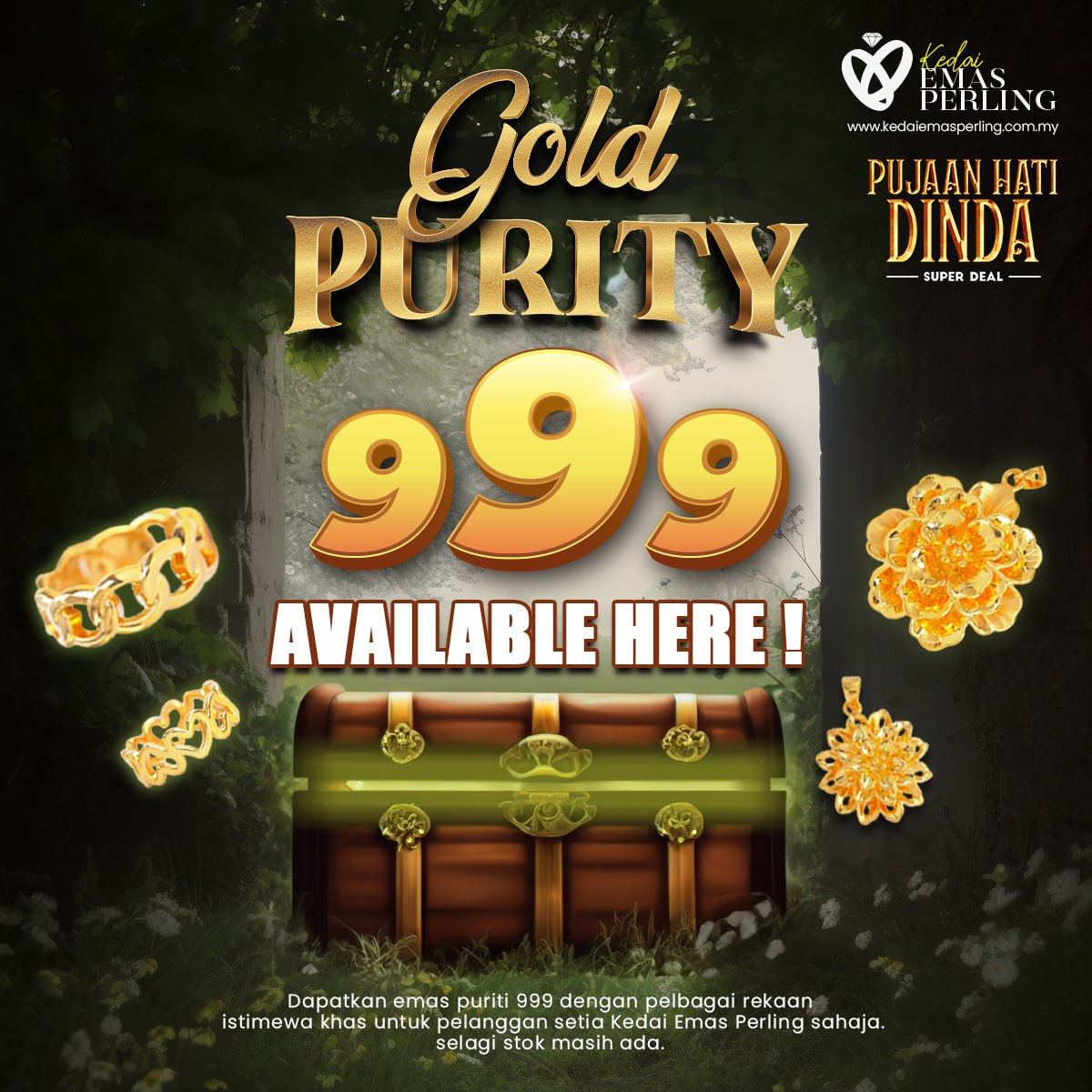 Kedai Emas Perling | Emas Trendy Harga Friendly