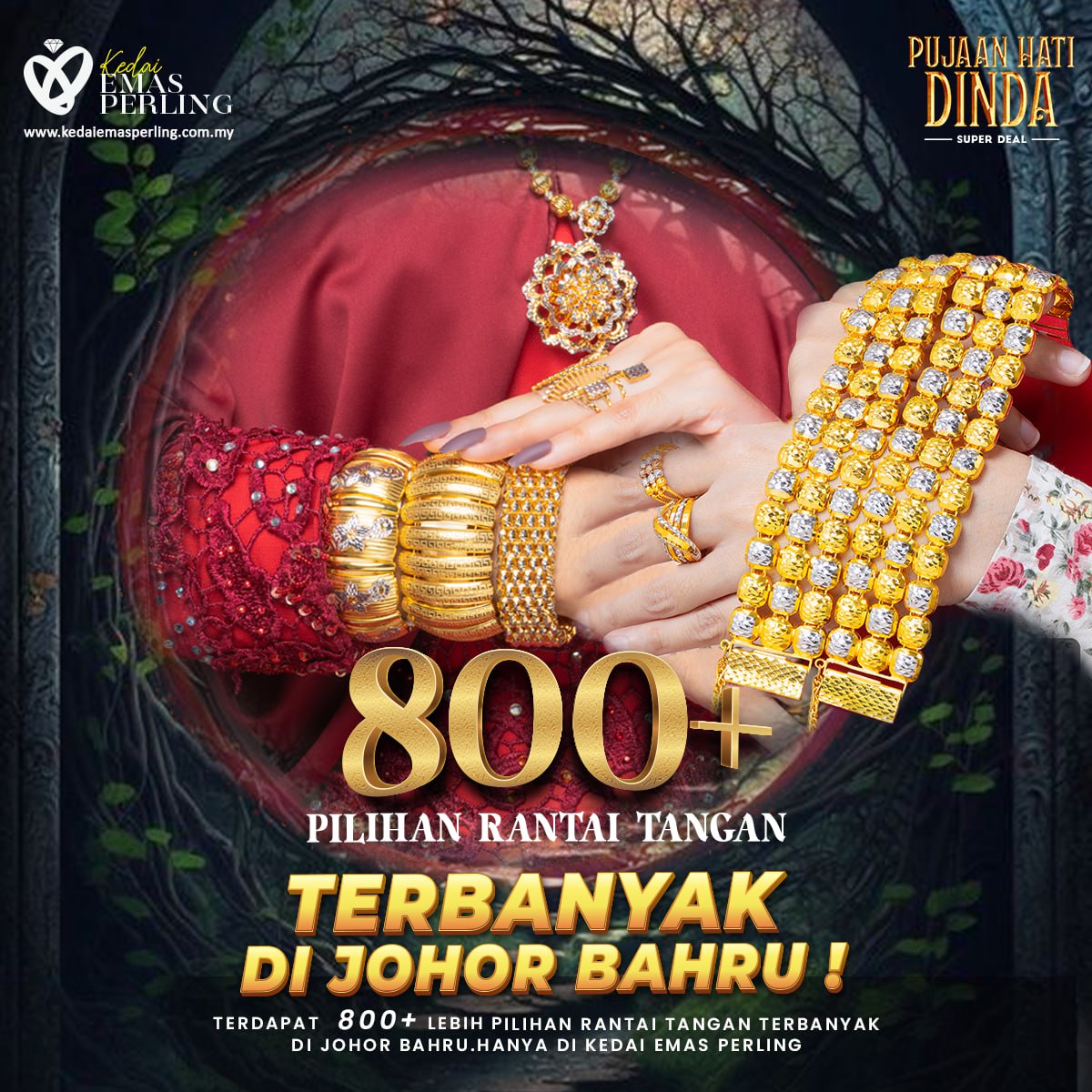 Kedai Emas Perling | Emas Trendy Harga Friendly