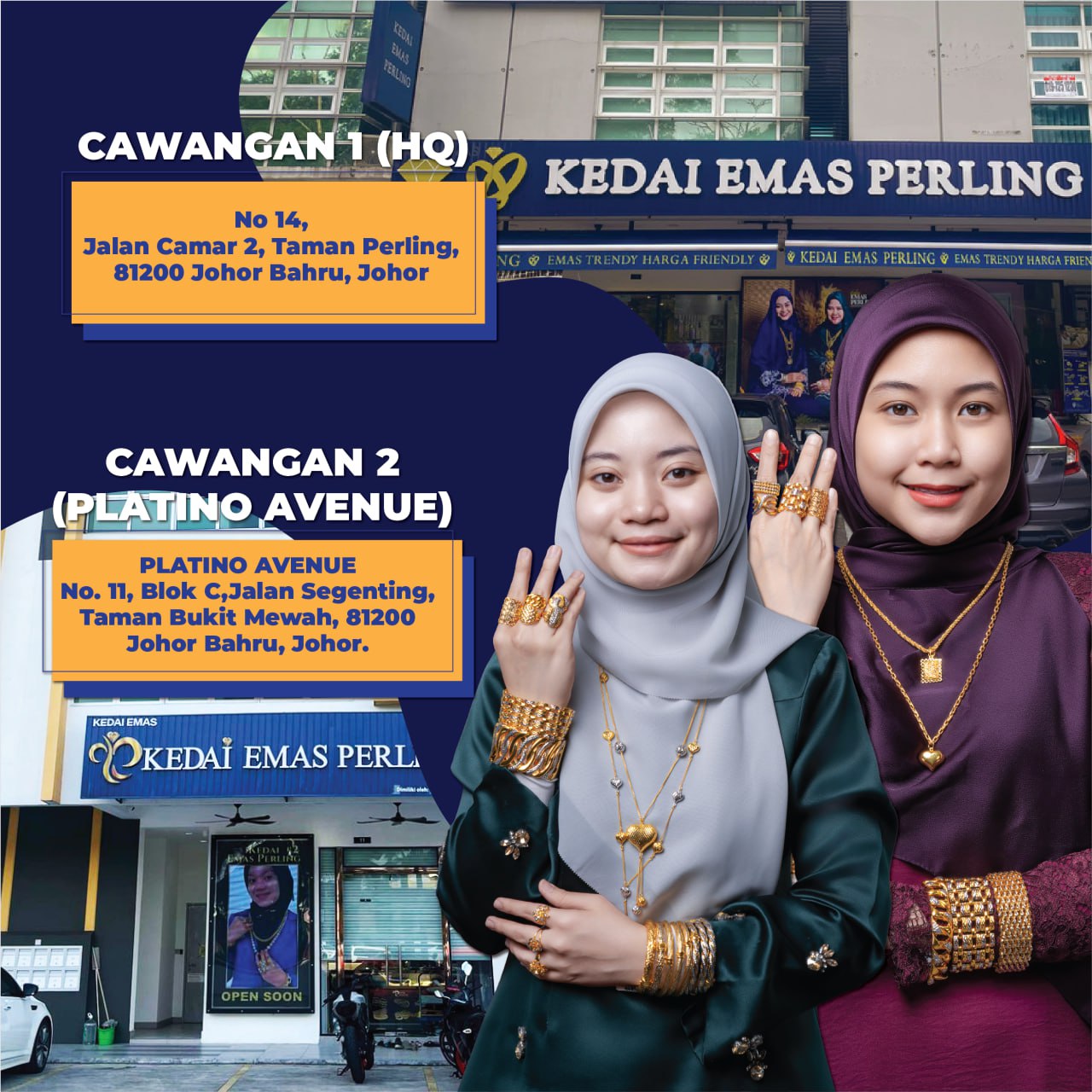 Kedai Emas Perling | Emas Trendy Harga Friendly