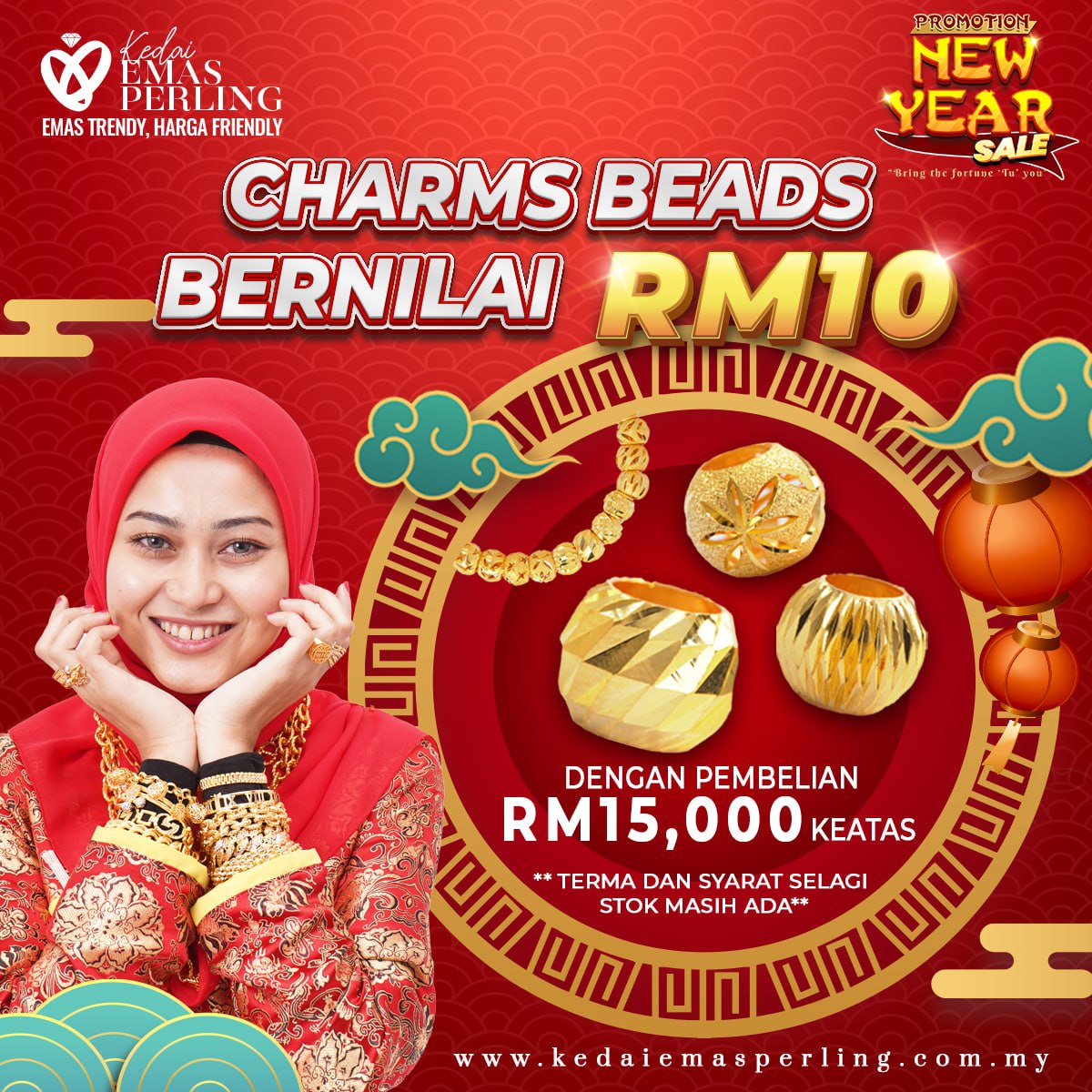 Kedai Emas Perling | Emas Trendy Harga Friendly