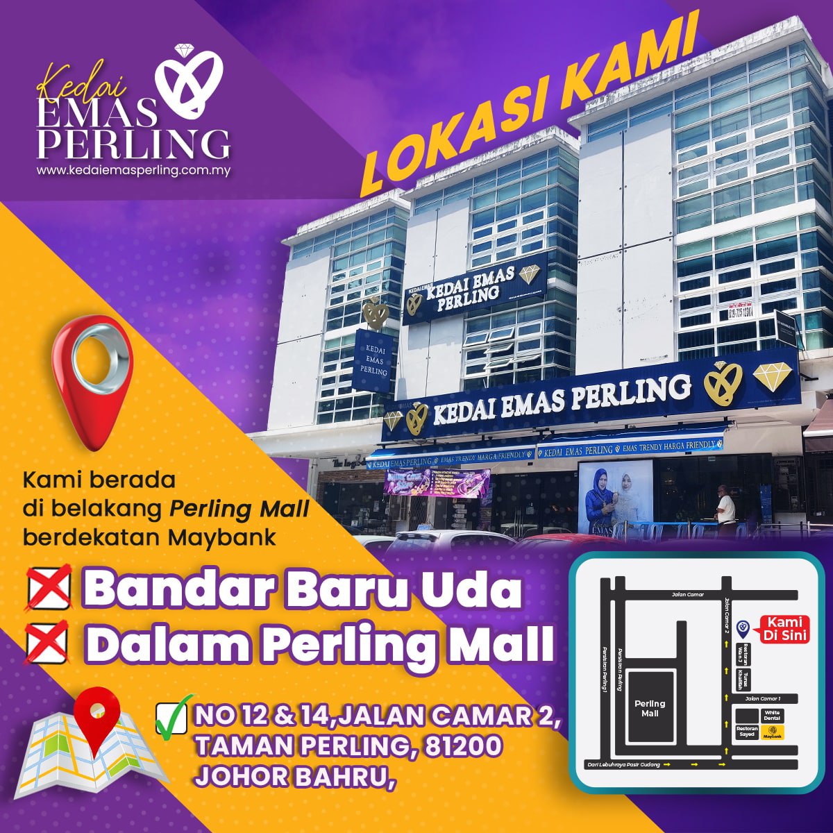 Kedai Emas Perling | Emas Trendy Harga Friendly